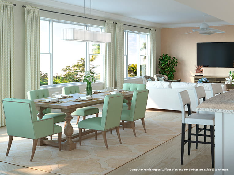 2-BR With Den Verawood Floor Plan | Vi at Bentley Village