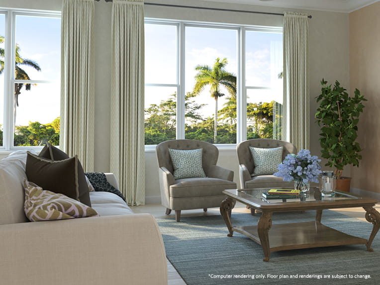 2-BR With Den Verawood Floor Plan | Vi at Bentley Village
