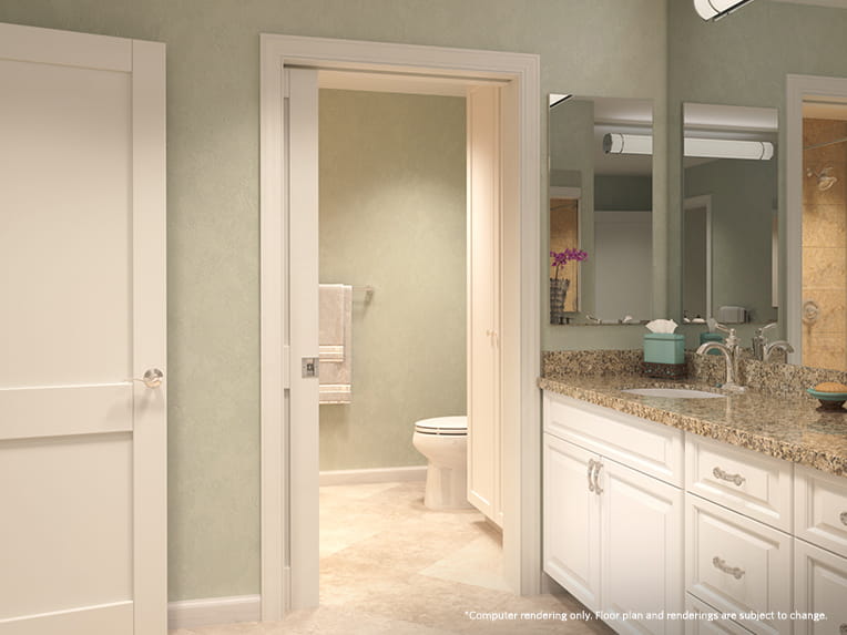 2-BR With Den Verawood Floor Plan | Vi at Bentley Village