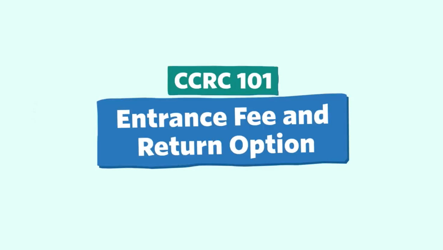 What is an Entrance Fee? | Vi Living